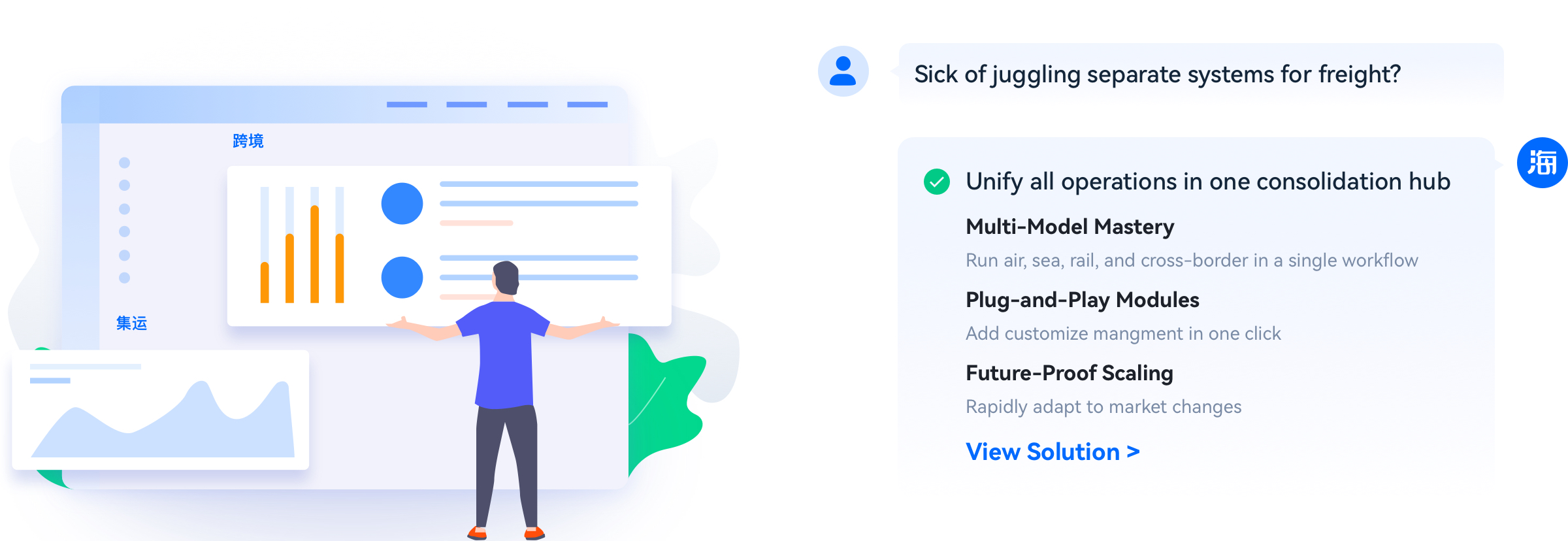 HGJ_Freight Forwarder System_ Freight Forwarder Software_Cross-Border System_International ...